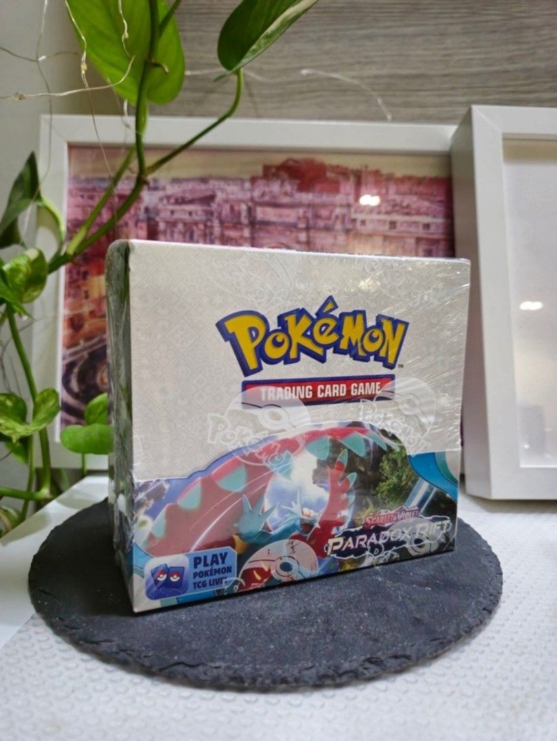 Pokemon TCG Paradox Rift Booster Box SV04 Scarlet and Violet, Hobbies ...