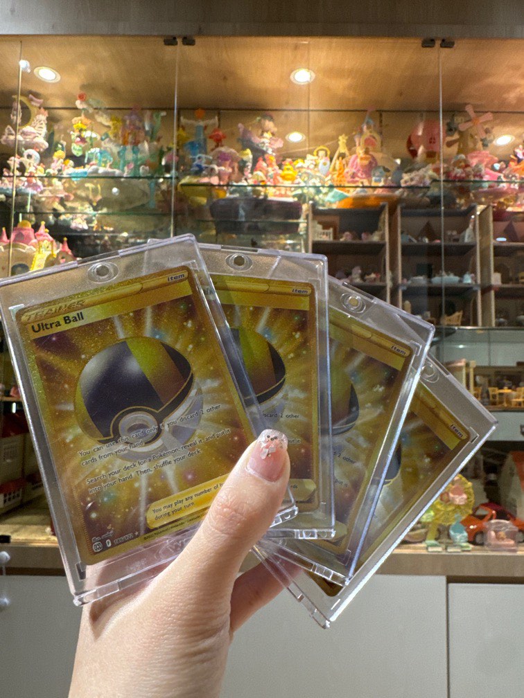 Pokémon TCG - UltraBall Gold playset（BRS 186/172）, Hobbies & Toys, Toys ...
