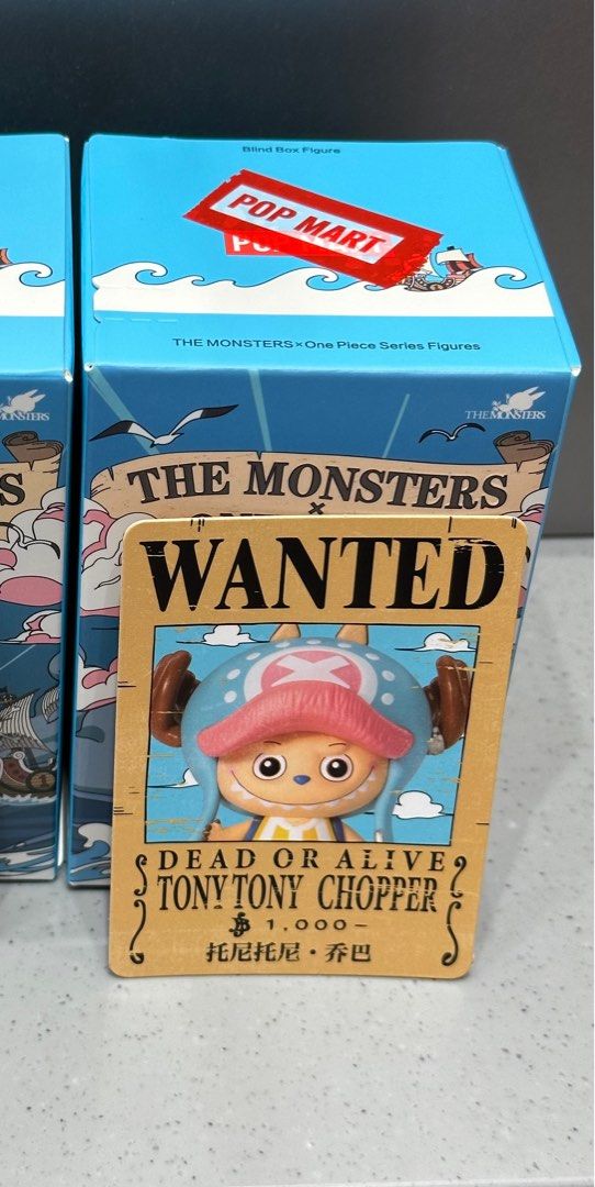 POP MART ONE PIECE LABUBU CHOPPER, Hobbies & Toys, Collectibles ...