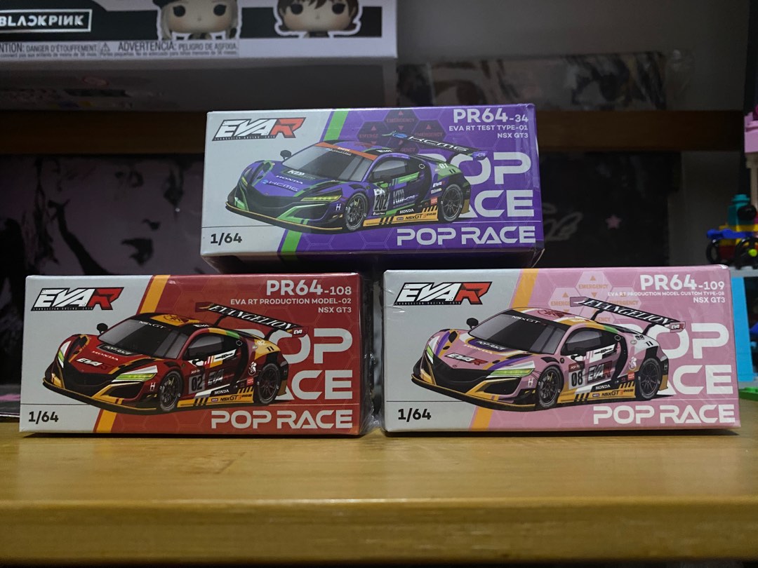 Pop Race Eva NSX GT3, Hobbies & Toys, Toys & Games on Carousell
