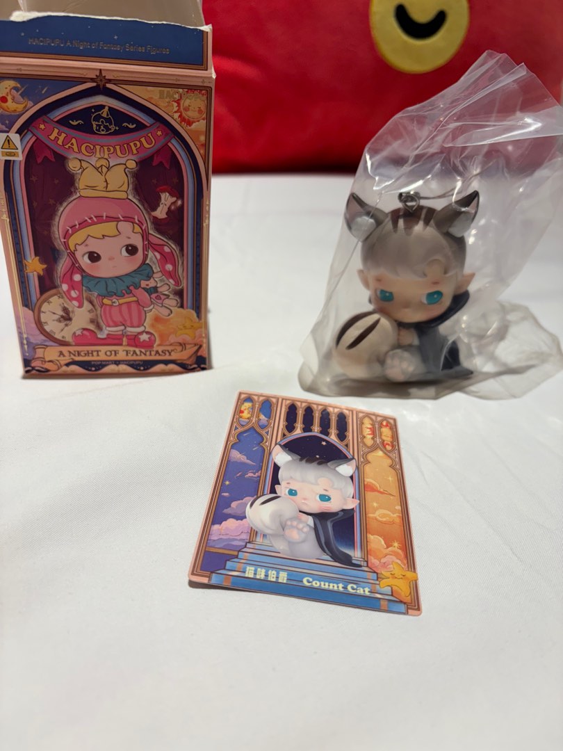 Popmart Hacipupu A Night of Fantasy (Count Cat), Hobbies & Toys, Toys ...