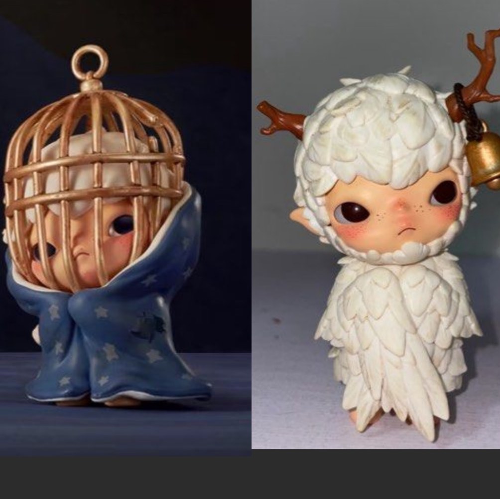 Popmart Hirono Shelter Birdy+birdcage, Hobbies & Toys, Toys & Games on ...