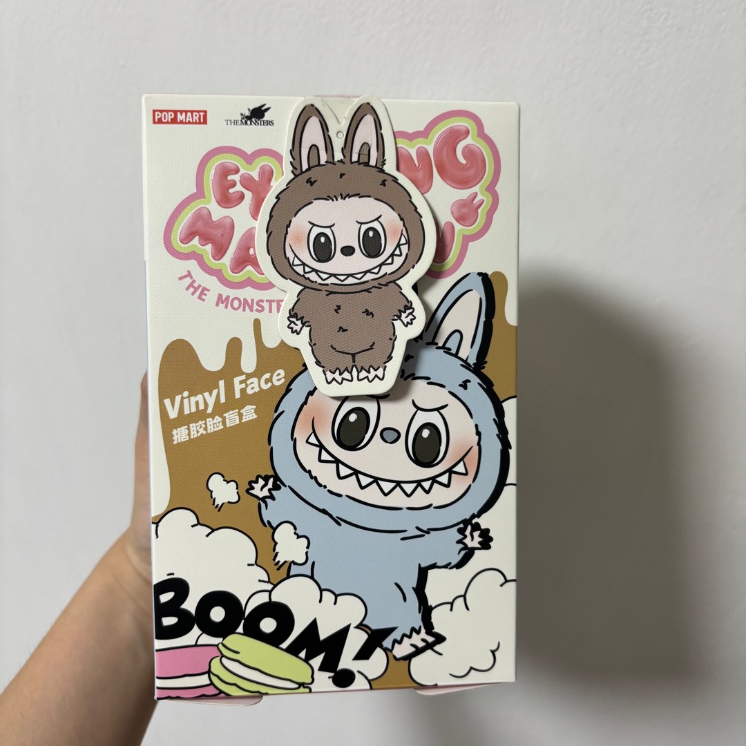 POPMART Labubu Macarons Toffe, Toys & Collectibles, Mainan di Carousell