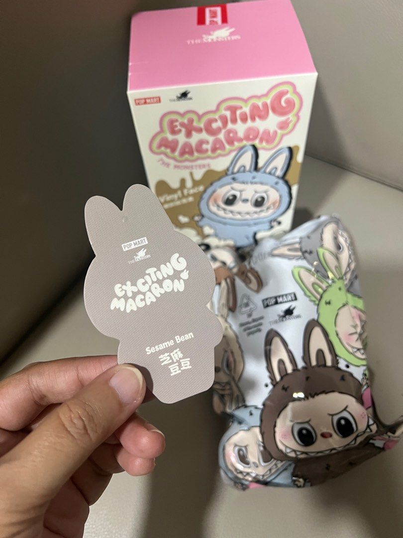 Popmart Labubu v1 Sesame, Hobbies & Toys, Toys & Games on Carousell