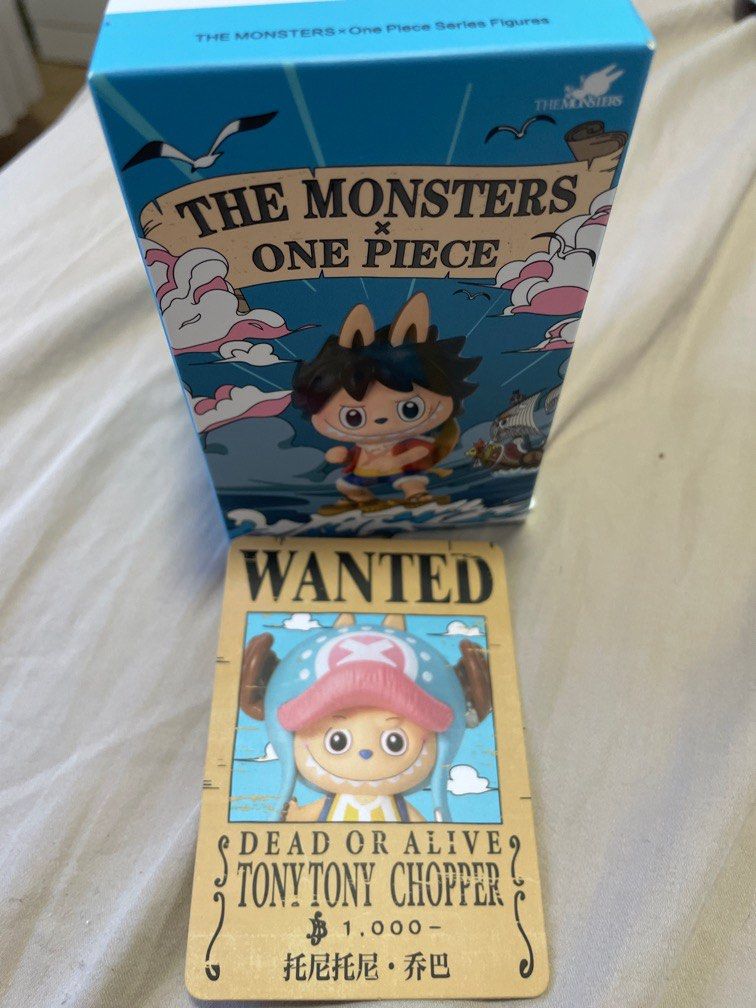 Popmart Labubu x One Piece Chopper x2, Hobbies & Toys, Toys & Games on ...