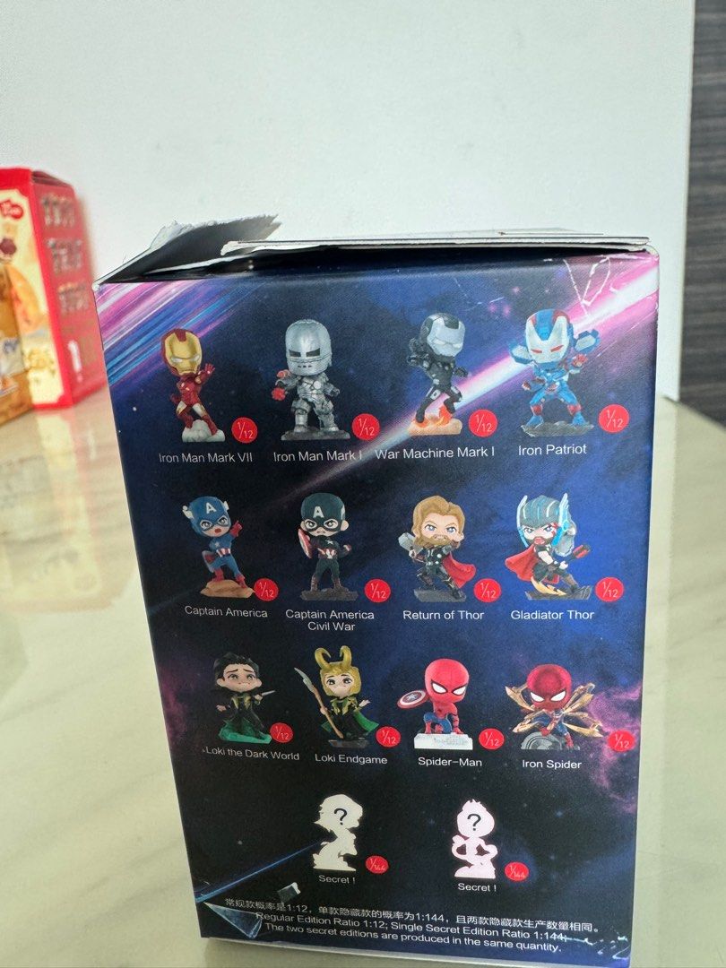 POPMART Marvel INFINITY SAGA Series Blind Box Figures Pop Mart Official ...