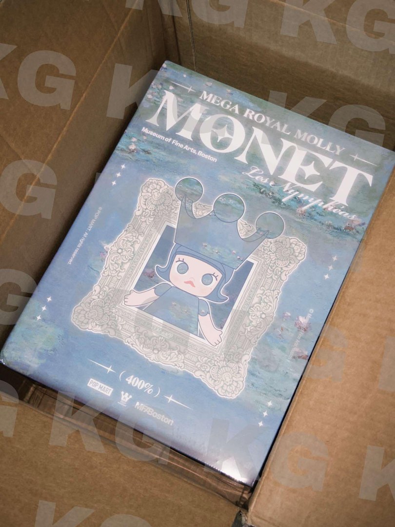Popmart Mega Royal Molly 400% Monet-les, Hobbies & Toys, Toys & Games ...