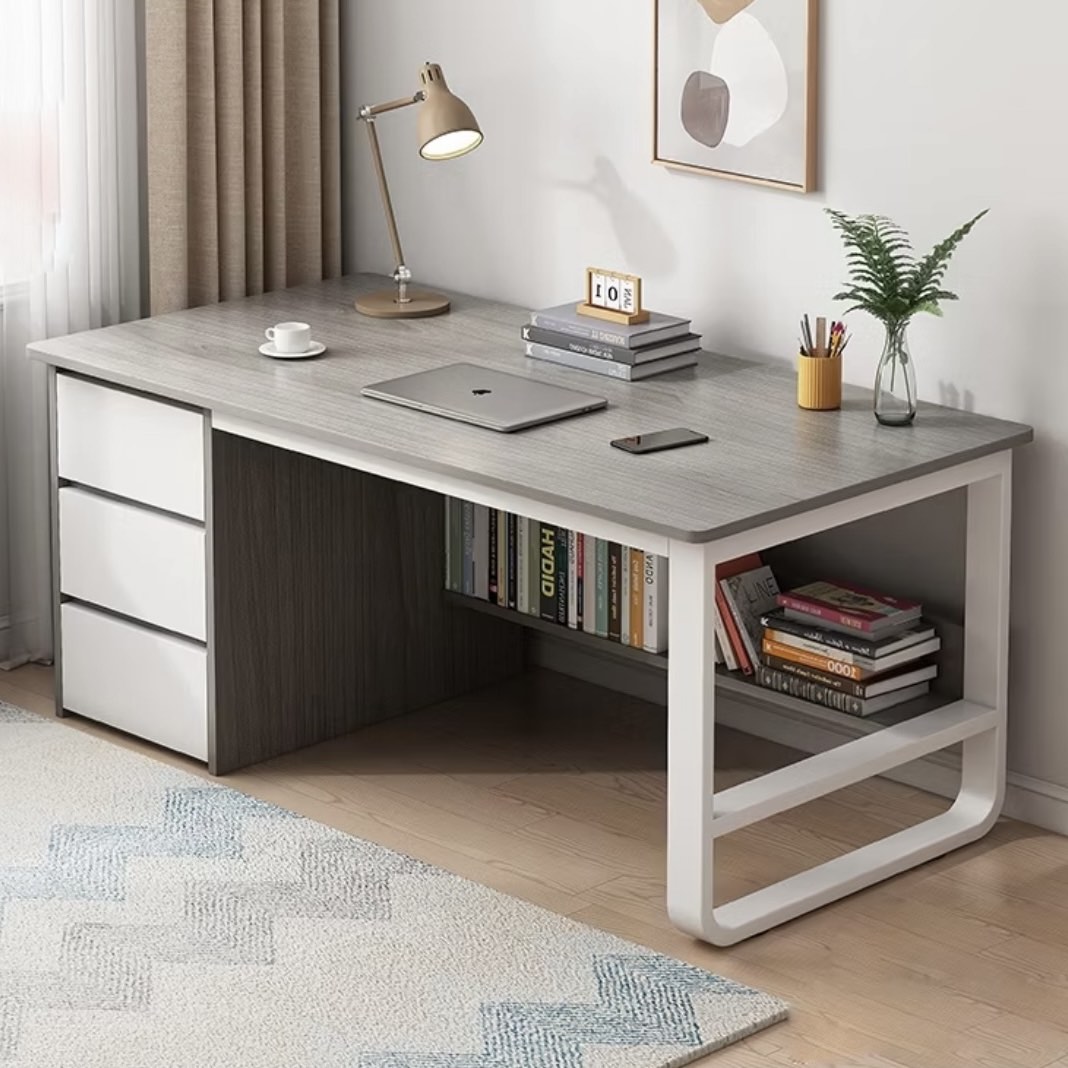 Premium Executive Office Desk | Modern Study Table With Storage Drawers ...
