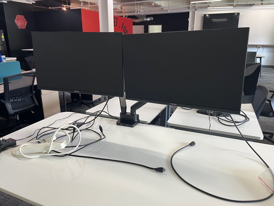 Prism Plus W240v monitors + stealth arc, Computers & Tech, Desktops on ...