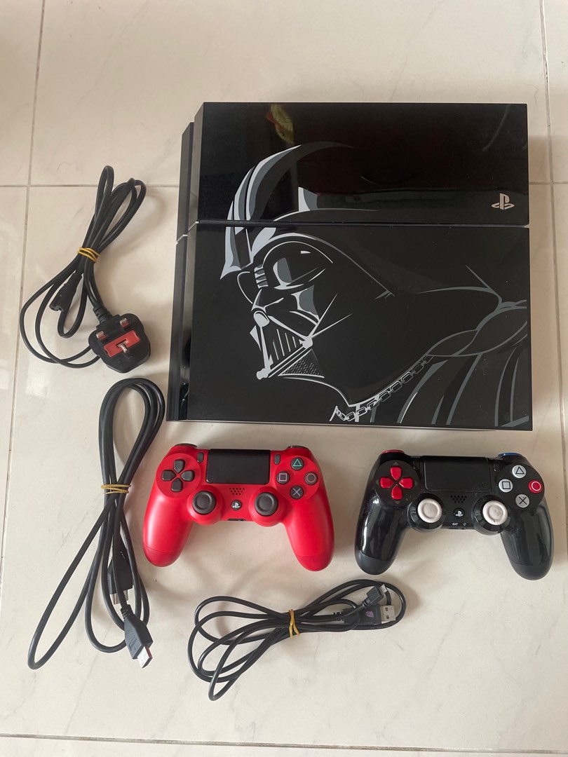 PS4 Star War 版 及 2個原裝手掣, 電子遊戲, 電子遊戲機, PlayStation - Carousell