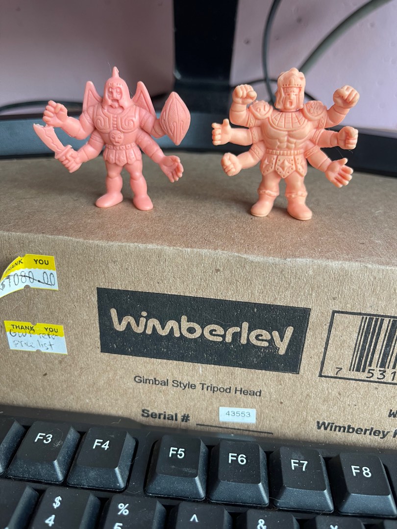 Japanese toy Rare rubber figures kinnikuman kinkeshi muscle vintage toy ...