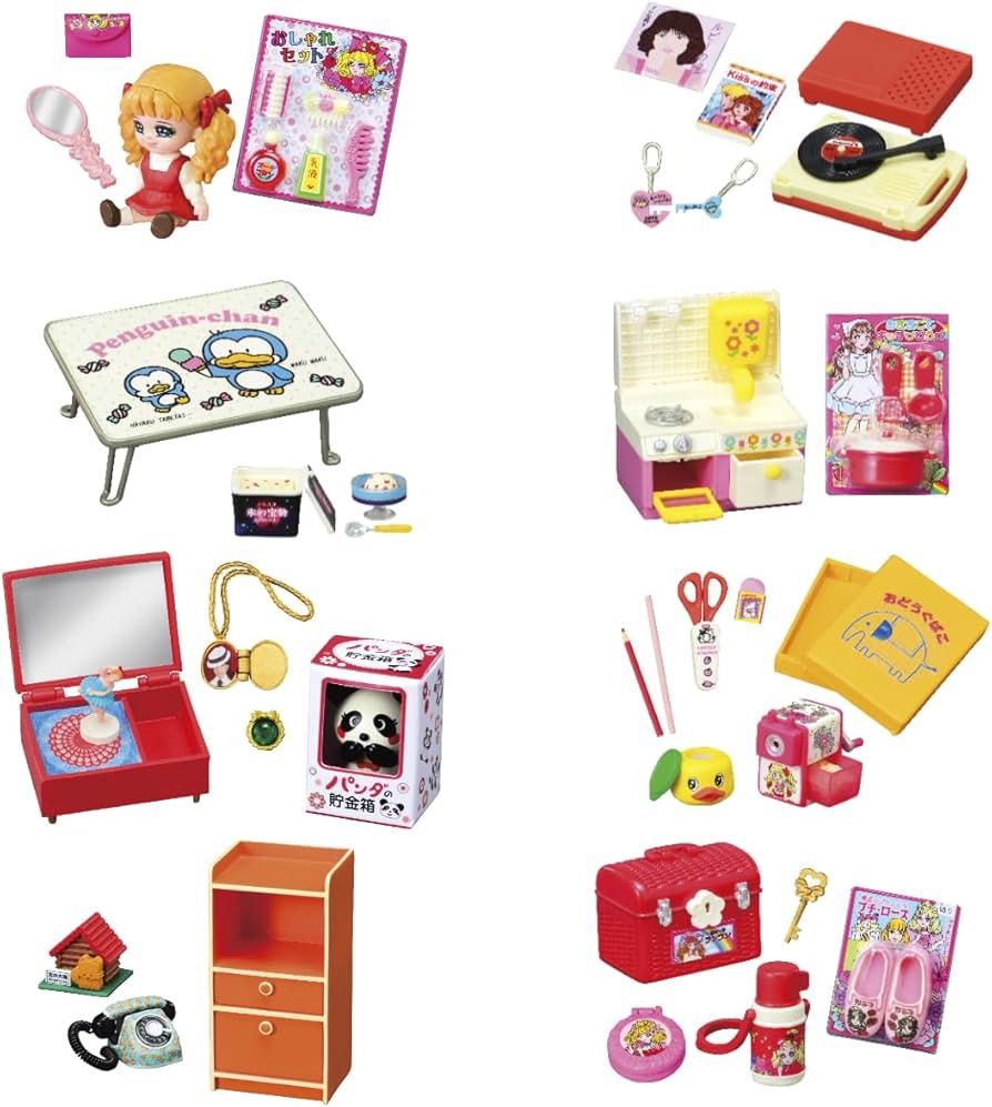 Re-MeNT Showa Retro Memory My Room Complete Set ReMeNT, Hobbies & Toys ...
