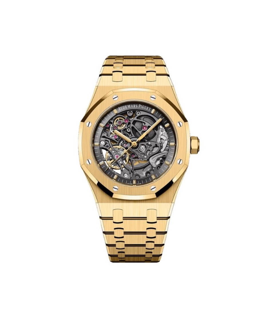 ROYAL OAK DOUBLE BALANCE WHEEL OPENWORKED Ref. 15407BA.OO.1220BA.01 ...