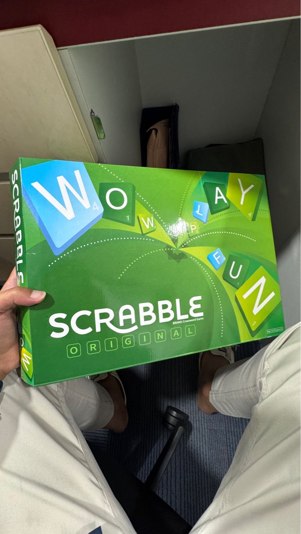 Scrabble Big Size, Toys & Collectibles, Permainan Papan & Kartu di ...