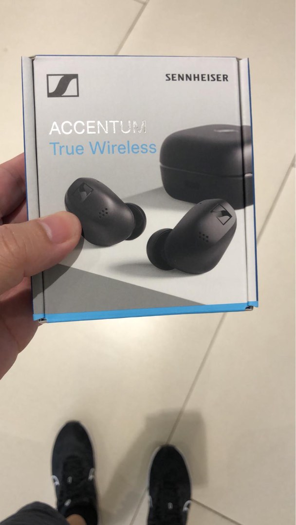 Sennheiser 700262 ACCENTUM True Wireless Earbuds - Black, Audio ...