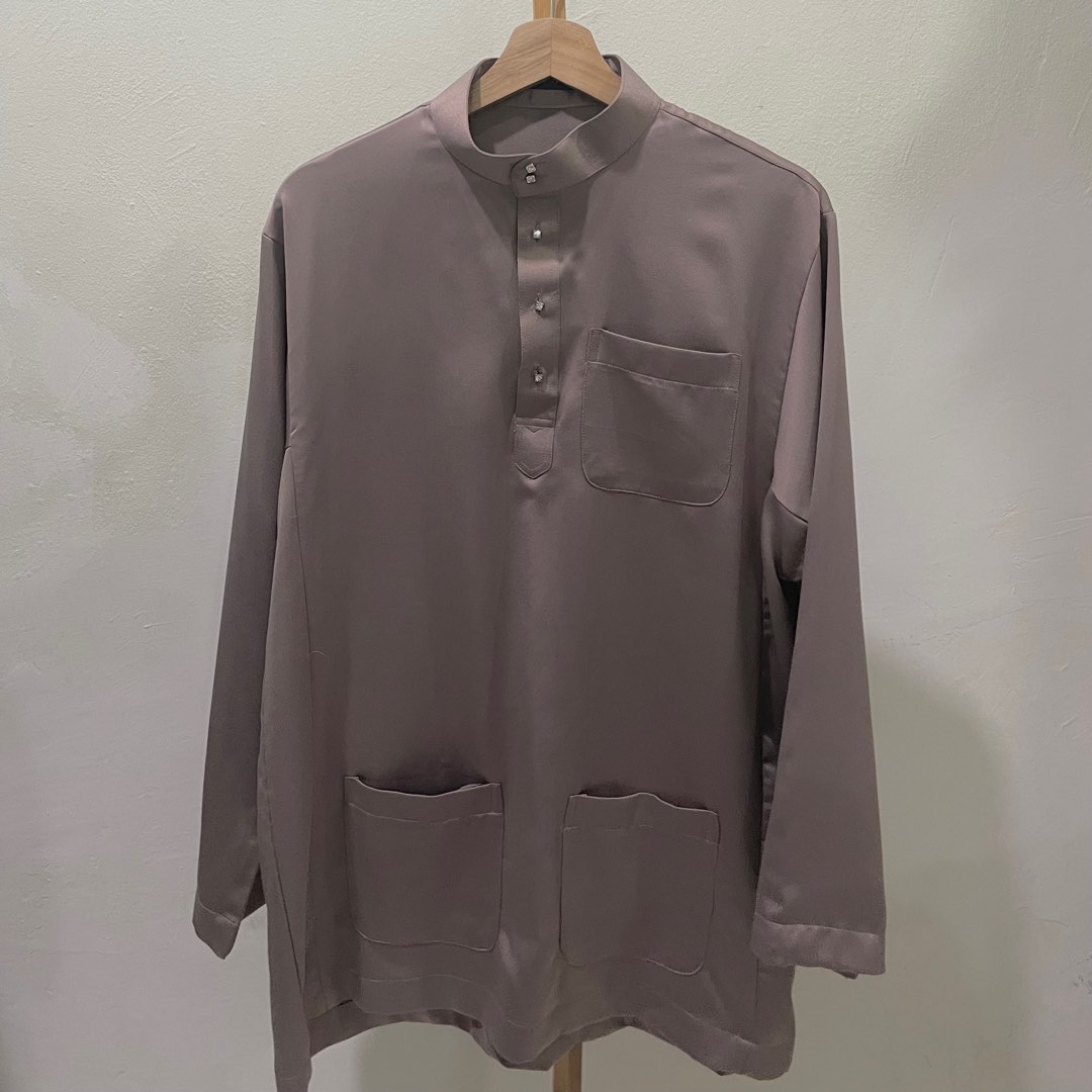 Set Baju Melayu Aaron Aziz Jakel Size M, Men's Fashion, Muslim Wear ...