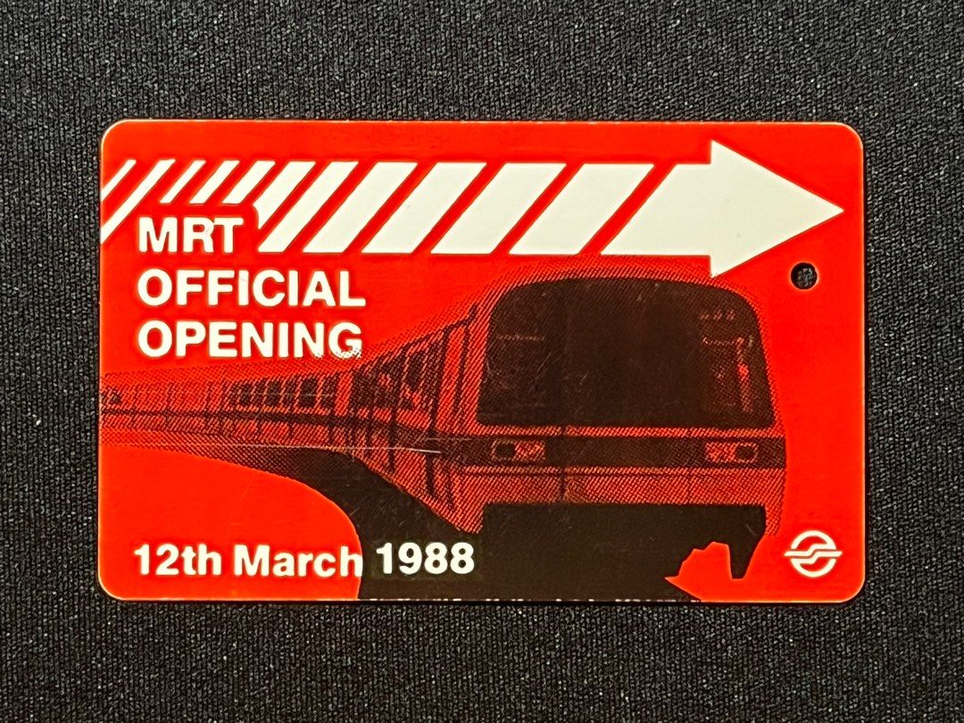 Set Of 1 SMRT Transitlink Card for $120 Per Set. MRT OFFICIAL OPENING ...