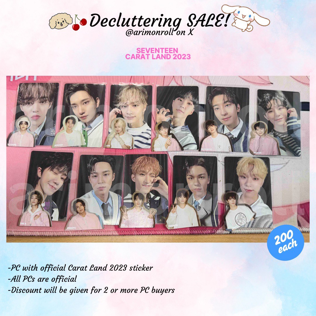 Seventeen Carat Land 2023 (PC + Sticker), Hobbies & Toys, Memorabilia ...