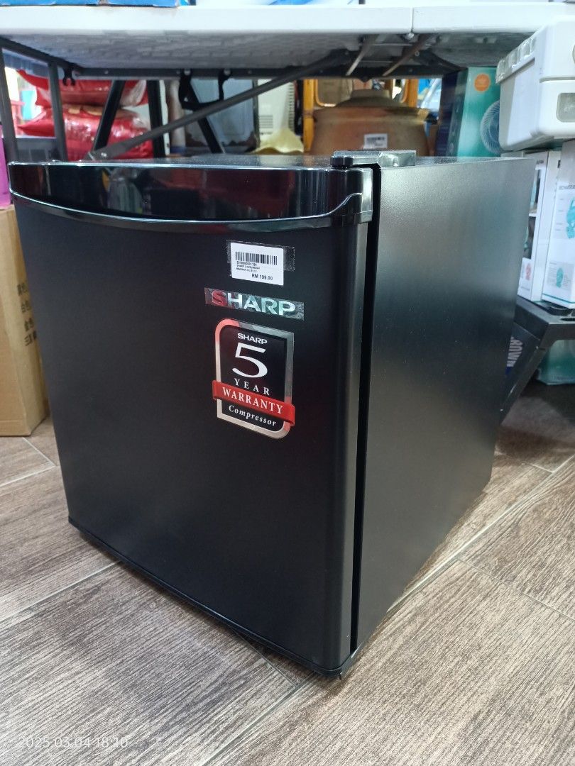 Sharp Mini Bar Fridge Model SJM60MK, TV & Home Appliances, Kitchen ...