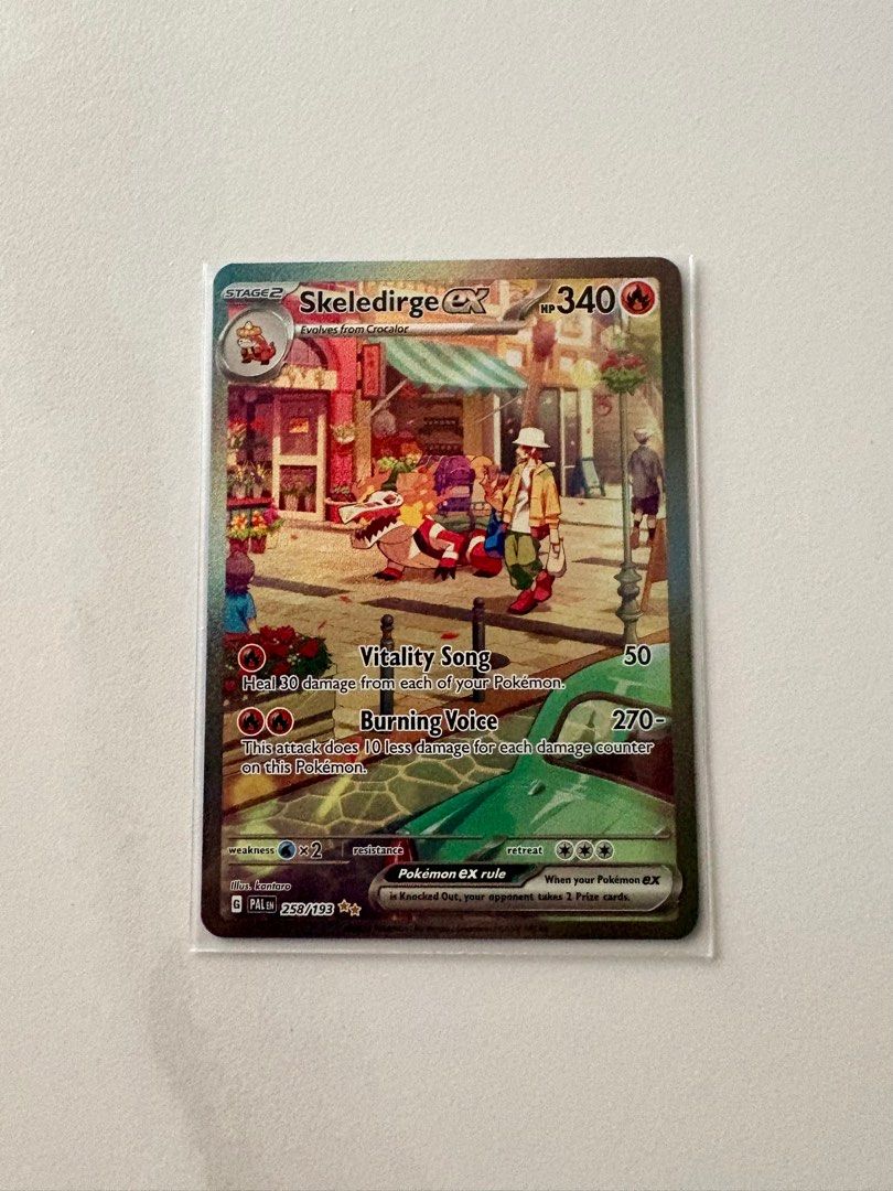 Skeledrige ex SIR Special Illustration Rare Paldea Evolved 258/193 ...