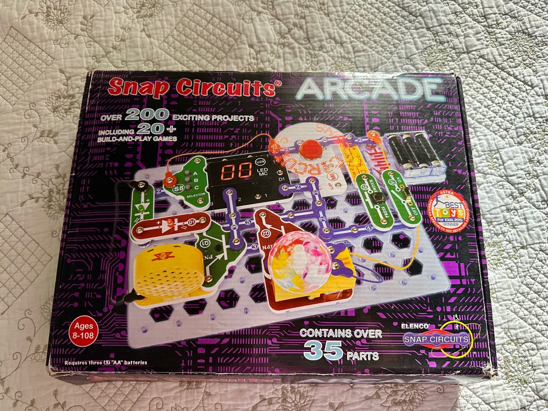 Snap Circuits Arcade, Electronics Exploration Kit, Stem Activities ...
