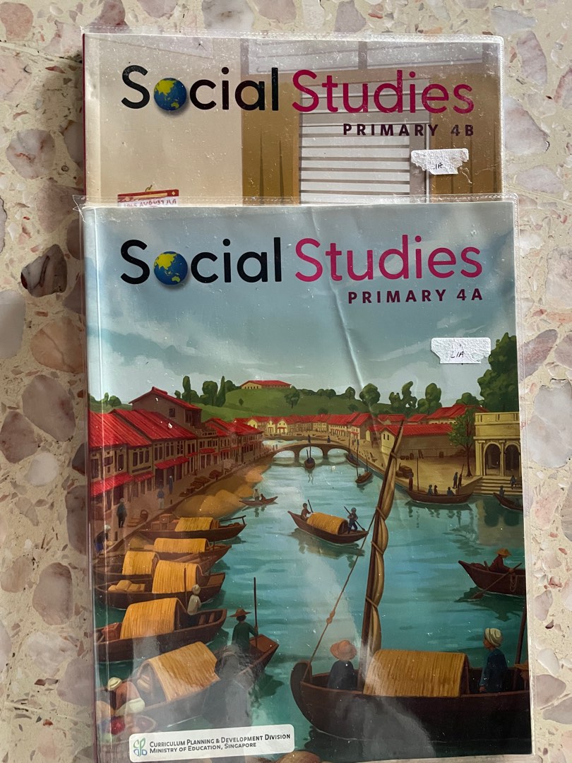 Social Studies Textbook 4A & 4B, Hobbies & Toys, Books & Magazines ...
