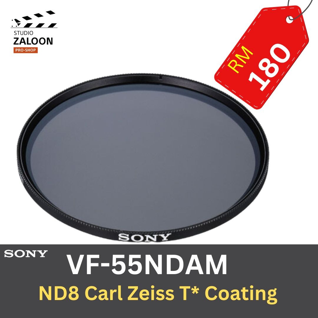 Sony VF-55NDAM Neutral Density (ND) Lens Filter - 55mm, Photography ...
