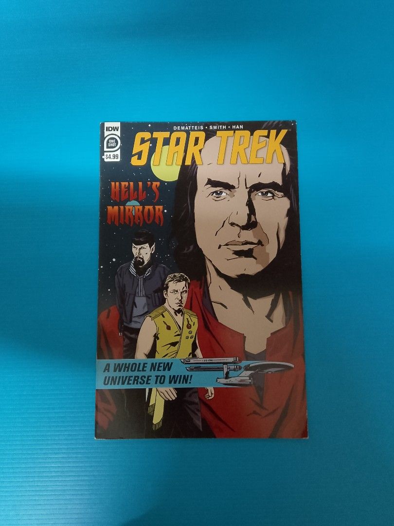 Star Trek: Hell's Mirror ( Matthew Dow Smith - Cover Art ) IDW Publishing, Cover Price: USD4.99 ...