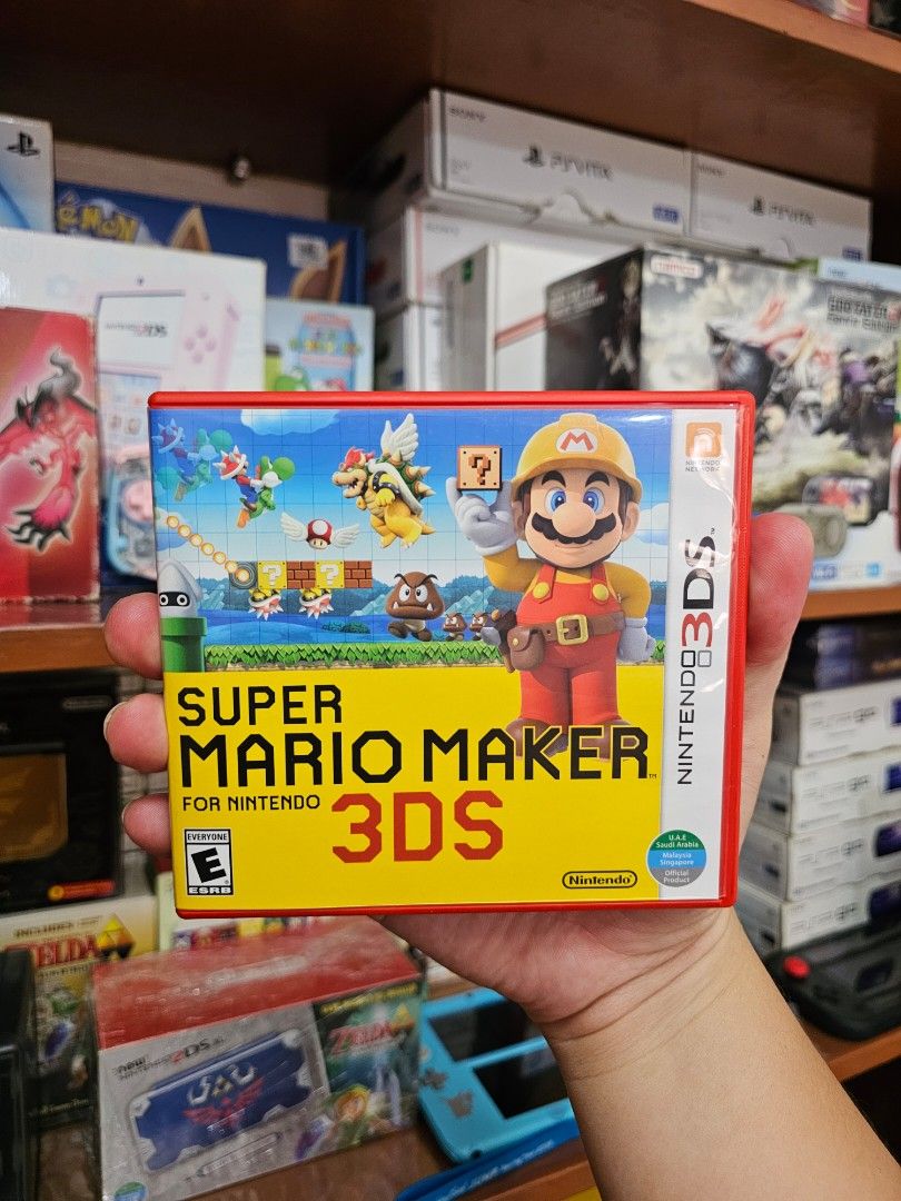 Super Mario Maker 3DS, Video Gaming, Video Games, Nintendo on Carousell