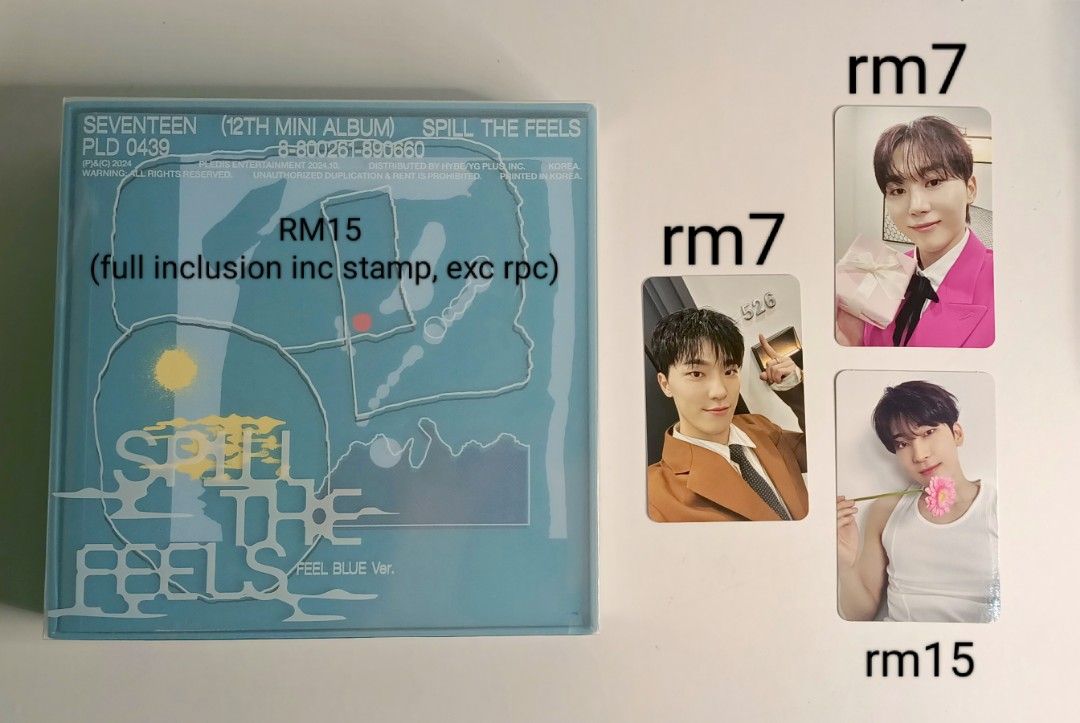 SVT album and photocards, Everything Else, Others on Carousell