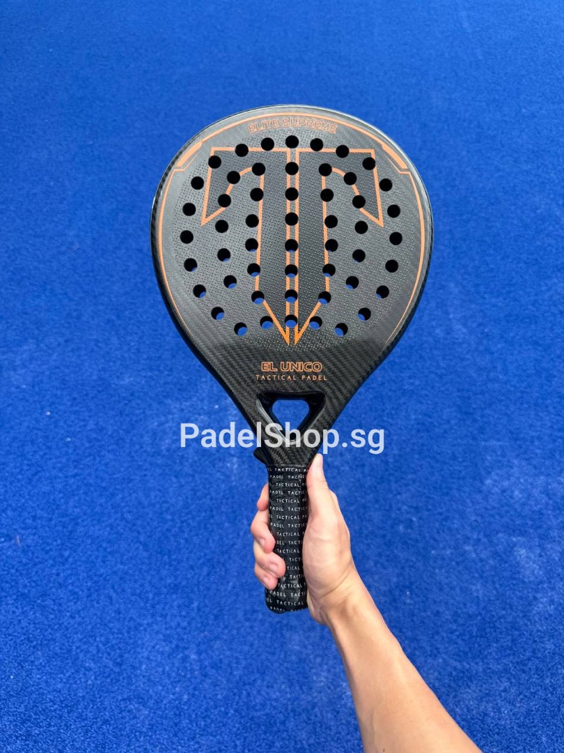 Tactical El Unico (Orange) Padel Racket, Sports Equipment, Sports ...