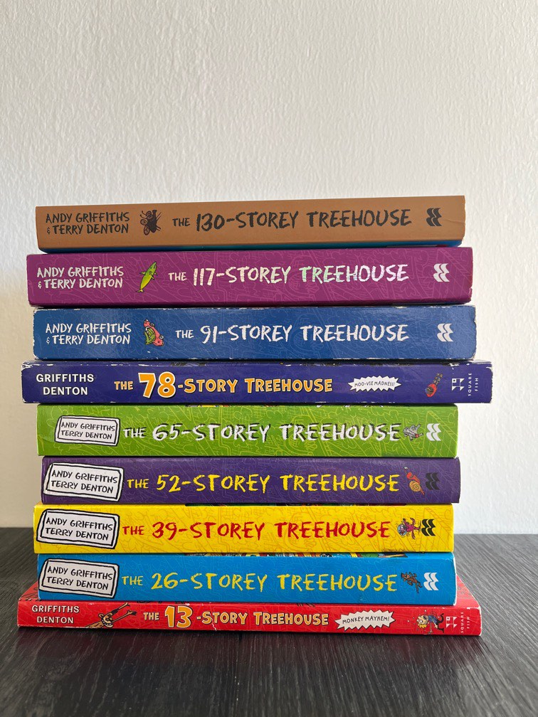 The 13-Storey Treehouse Series by Andy Griffiths, Hobbies & Toys, Books ...