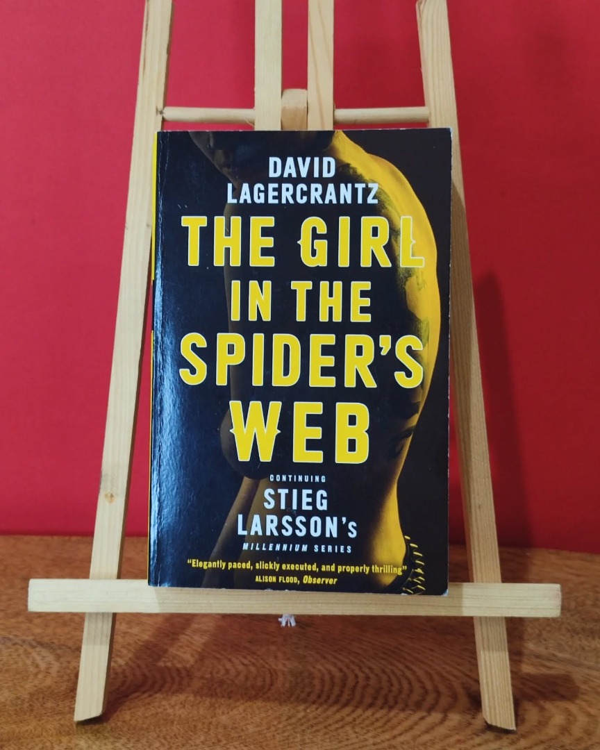 The girl in the spider's web by David Lagercrantz, Hobbies & Toys ...