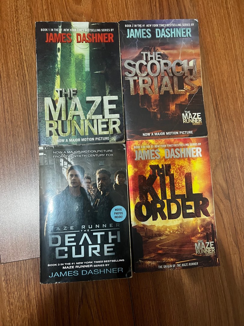 The Maze Runner Set, Hobbies & Toys, Books & Magazines, Fiction & Non ...