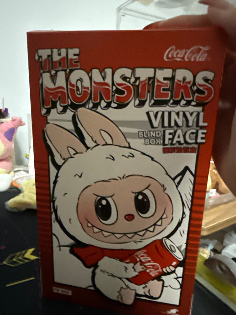 The Monsters V3 Coca Cola Labubu, Hobbies & Toys, Toys & Games on Carousell