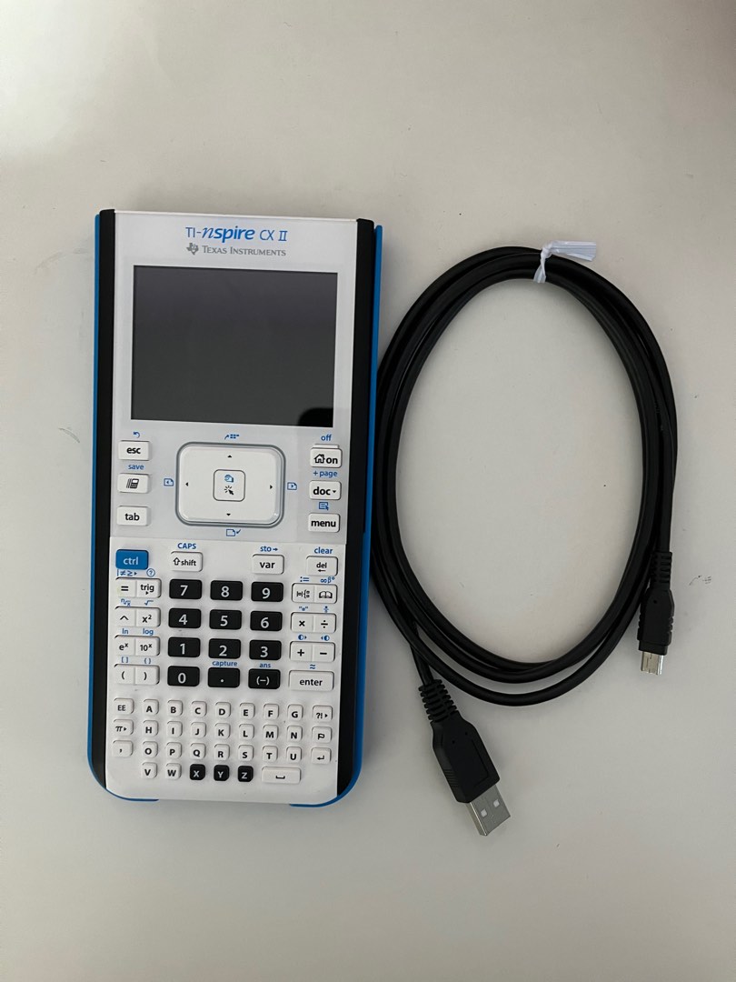 TI-nspire CX II graphic display calculator, Hobbies & Toys, Stationery ...