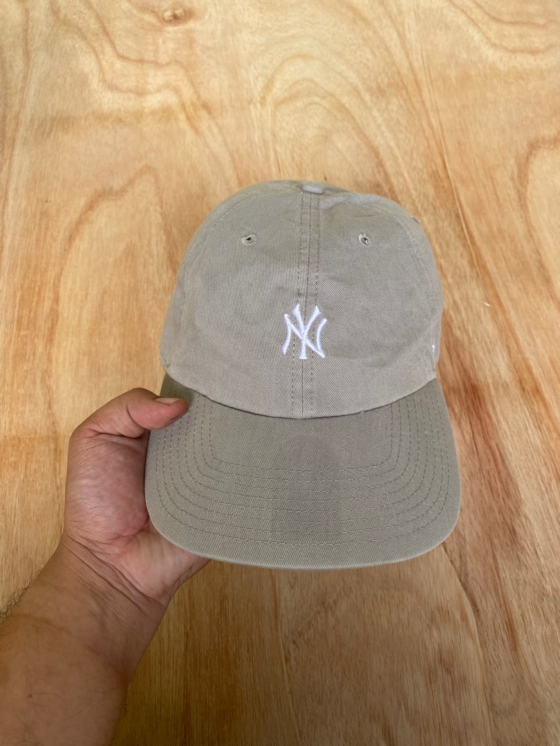 Topi Ny Yankess by 47 FortySeven Dad Hat Caps Khaki / New Era / MLB ...