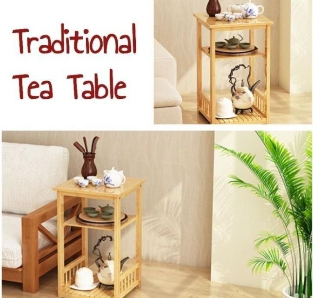 Traditional Tea Table, Furniture & Home Living, Furniture, Tables ...