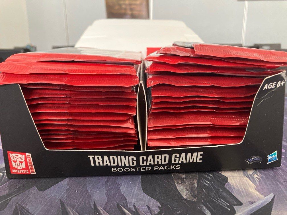 Transformer TCG booster packs, Hobbies & Toys, Toys & Games on Carousell
