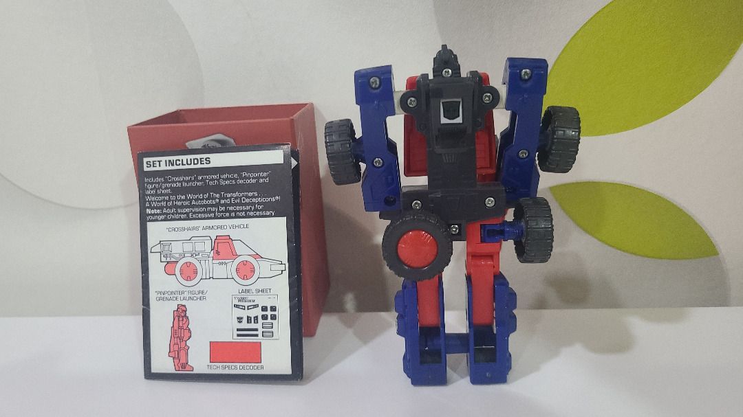 Transformers G1 Targetmaster Autobot Crosshairs Hasbro Takara Vintage ...
