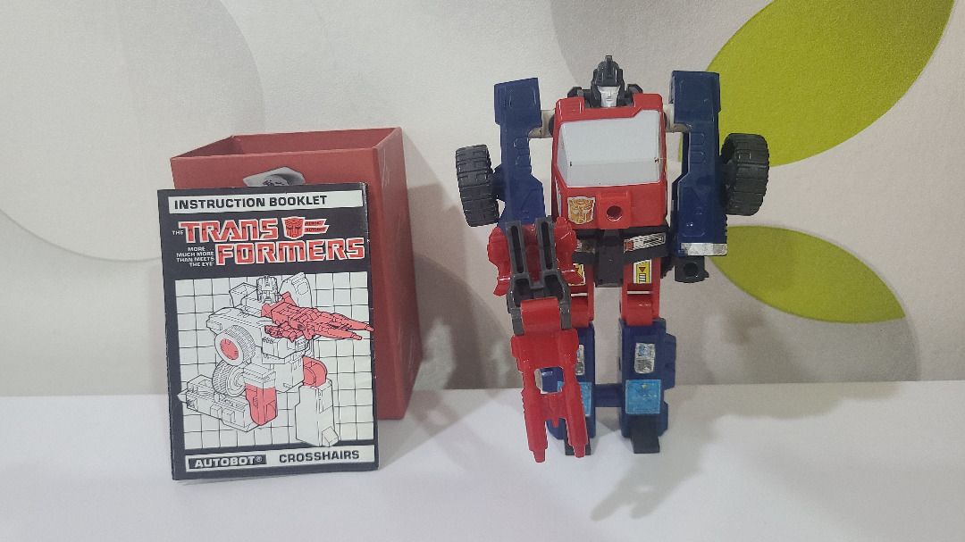 Transformers G1 Targetmaster Autobot Crosshairs Hasbro Takara Vintage ...