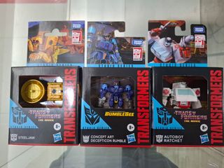 Hasbro Transformers Studio Series SS86 16 Deluxe Arcee BIB and SS107 ...