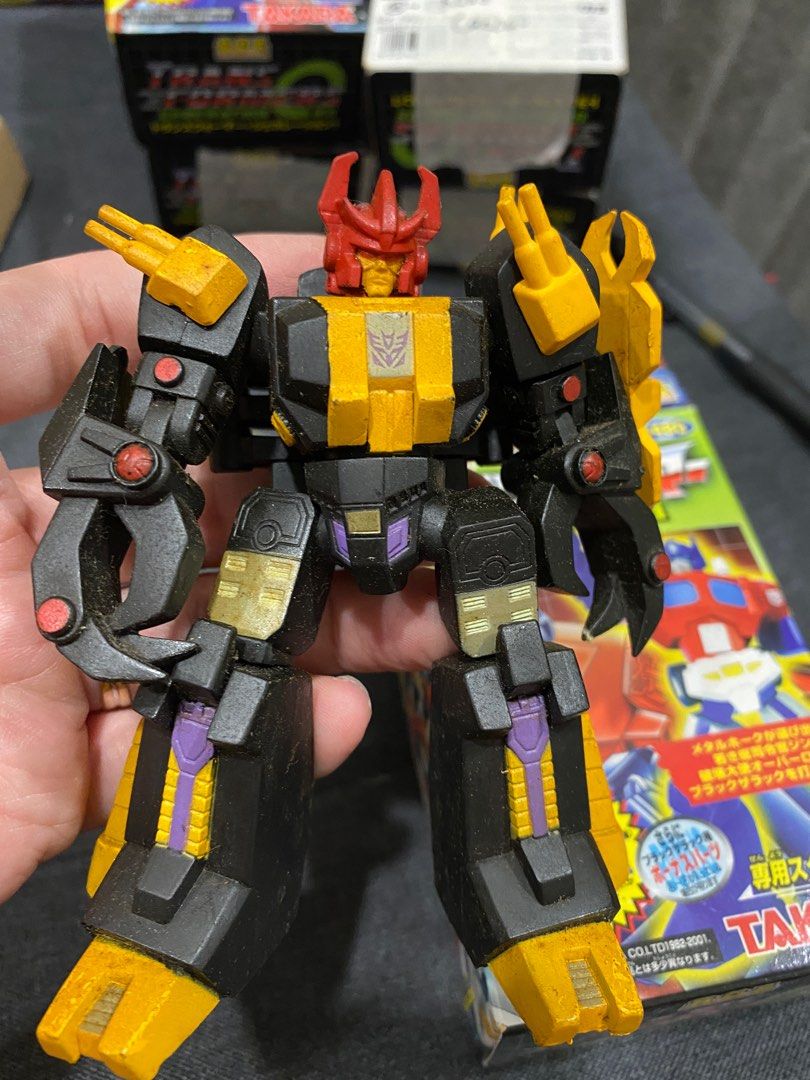 Transformers Takara SCF PVC G1 Black Zarak BIB, Hobbies & Toys, Toys ...