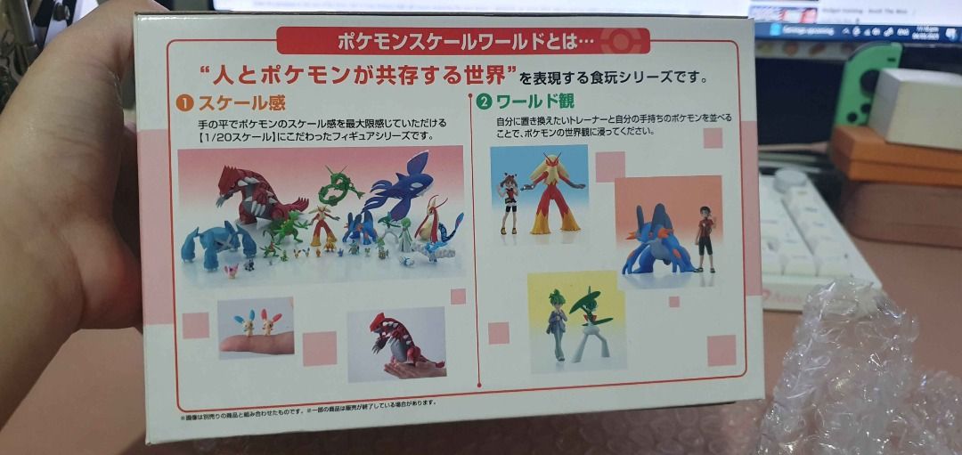Unopened Official Pokemon Scale World Figures Hoenn Region Volume 1 ...