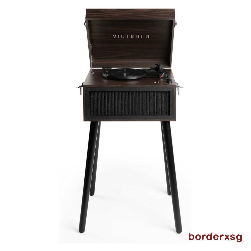 Victrola VTA-75-ESP Liberty 5-in-1 Turntable Music EntertainmentCenter ...