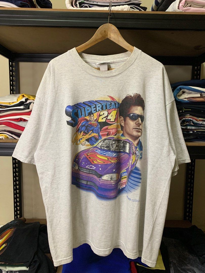 Vintage 1999 Nascar Superman - XL/XXL, Men's Fashion, Tops & Sets ...