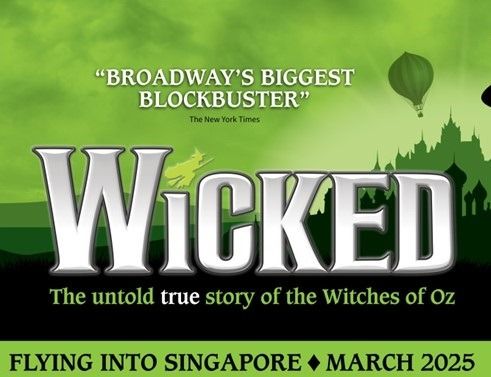 Below Cost!! 1x VIP Row Q Stalls Centre 1 Apr 2025 Wicked, Tickets ...