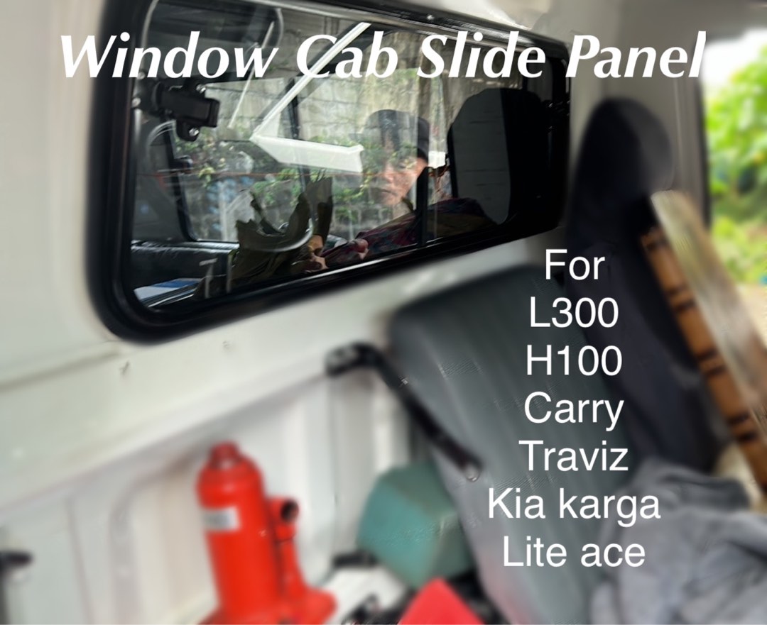 Window cab slide panel, Car Parts & Accessories, Body Parts and Accessories on Carousell