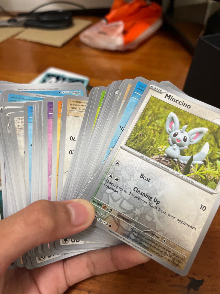 WTS 100 reverse holo cards from stellar crown, temporal forces, scarlet ...