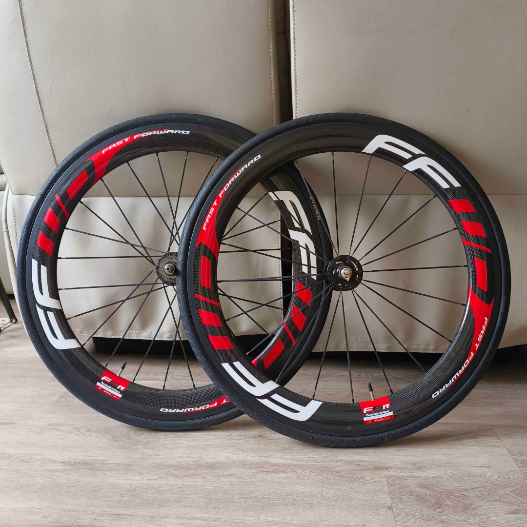 WTS FFWD 60mm F6R carbon wheelset track bike fixie fix gear Wheelset, Sports Equipment, Bicycles ...